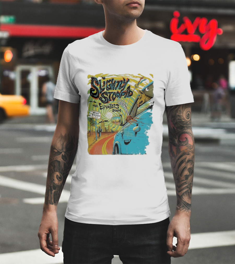Slightly Stoopid The Elovaters Denm Road Trippin 2026 Vina Robles Amphitheatre T-Shirt