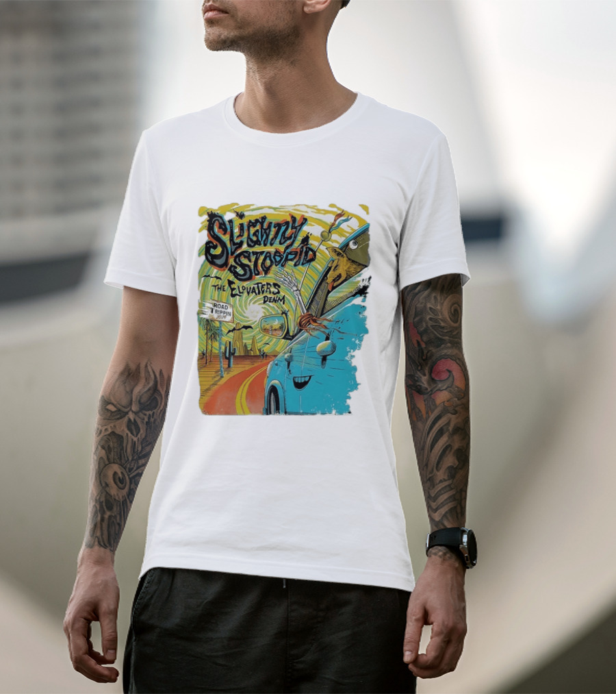 Slightly Stoopid The Elovaters Denm Road Trippin 2026 Vina Robles Amphitheatre T-Shirt