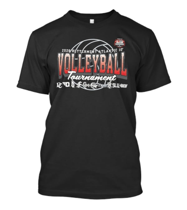 2026 Betterment Atlantic 10 Volleyball Tournament Event Date And Location Details T-Shirt