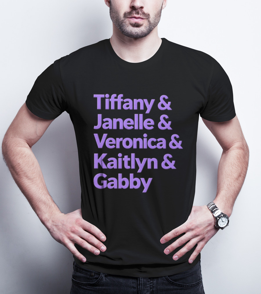 Tiffany Janelle Veronica Kaitlyn Gabby Golden State Valkyries WNBA T-Shirt