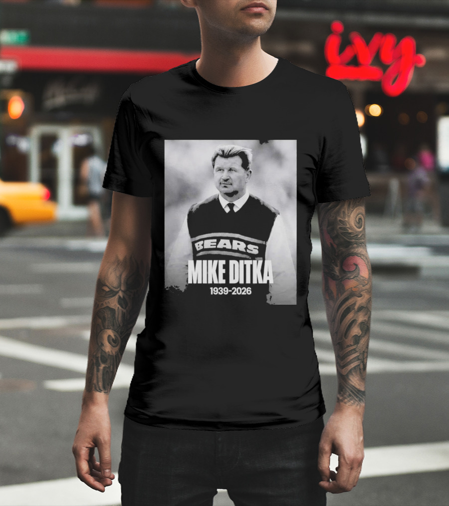 Mike Ditka 1939 2026 Bears T-Shirt