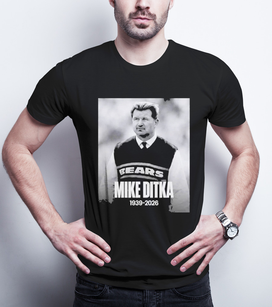 Mike Ditka 1939 2026 Bears T-Shirt