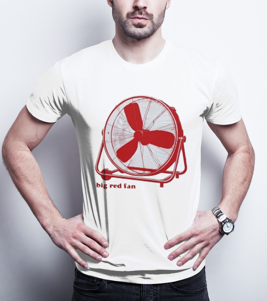Big Red Fan Minimalist T-Shirt