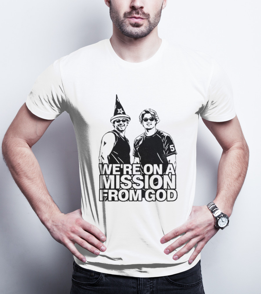We're On A Mission From God Chicago White Sox South Side Mlb T-Shirt