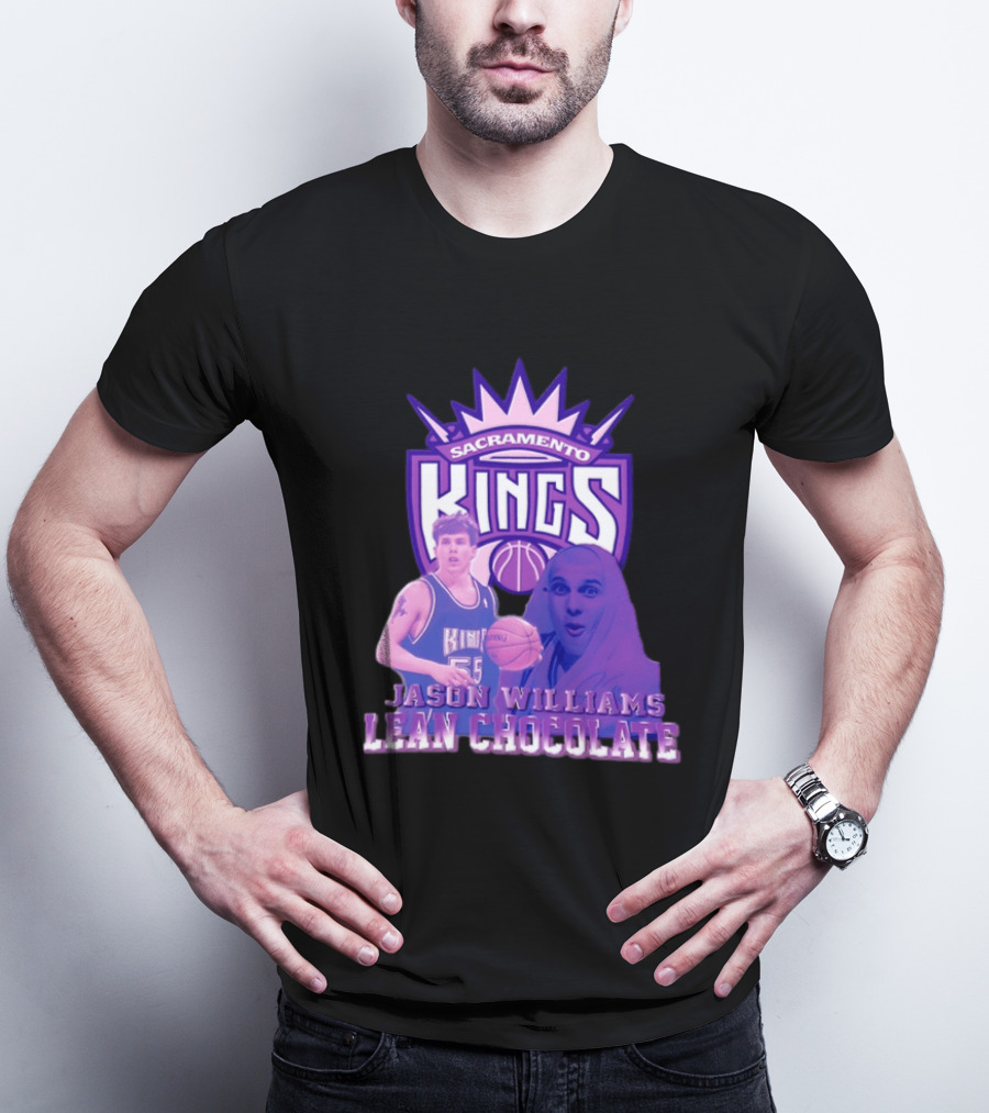Jason Williams Sacramento Kings NBA Lean Chocolate T-Shirt