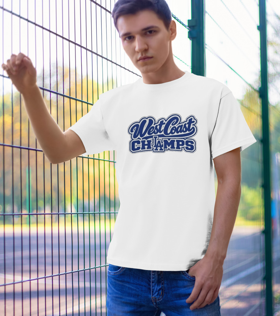 Los Angeles Dodgers West Coast Champs LA MLB T-Shirt