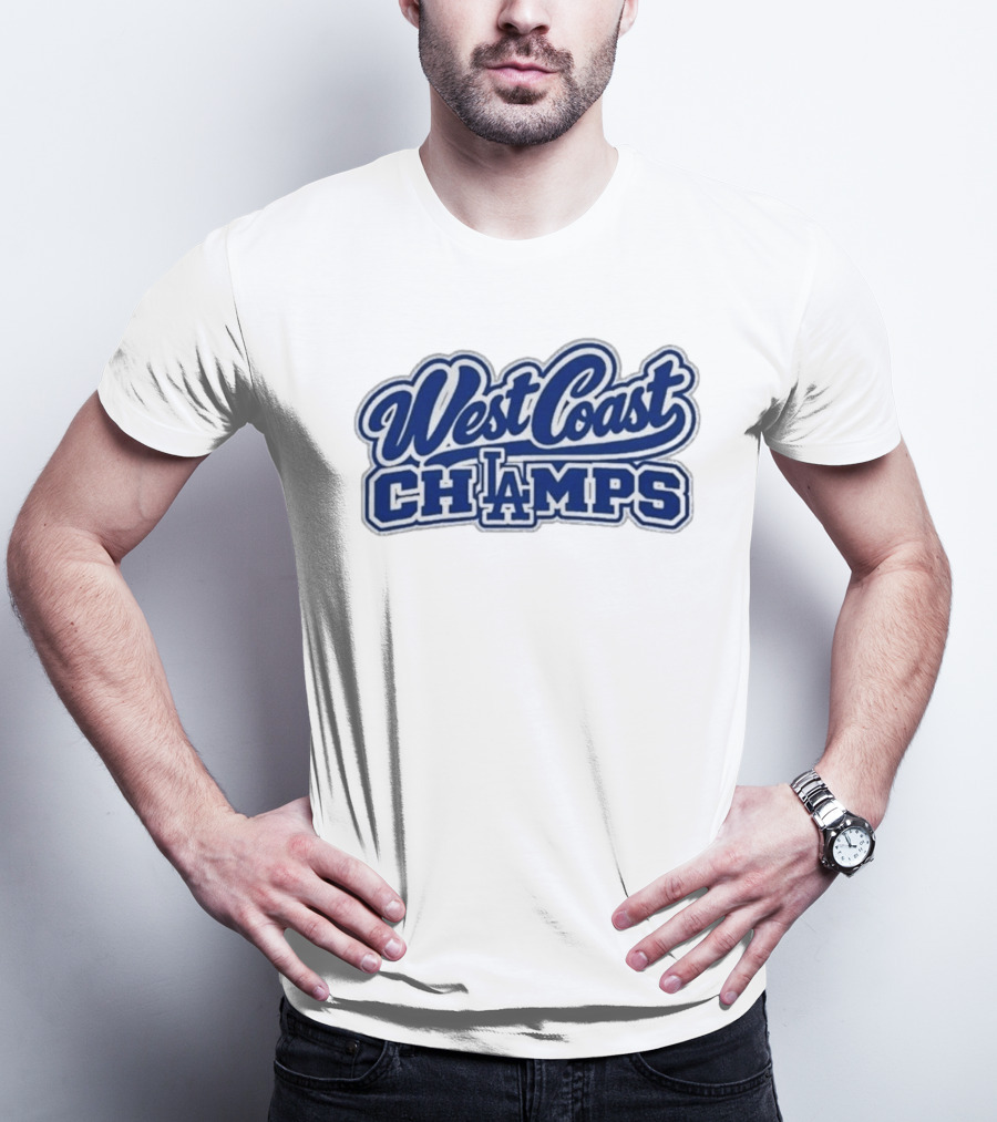 Los Angeles Dodgers West Coast Champs LA MLB T-Shirt