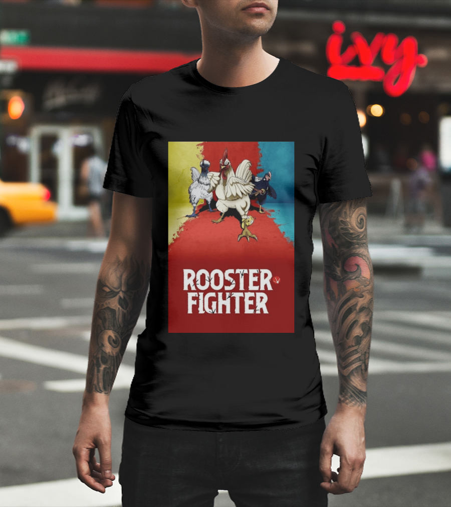 Keiji Rooster Fighter Manga Anime Adventures T-Shirt