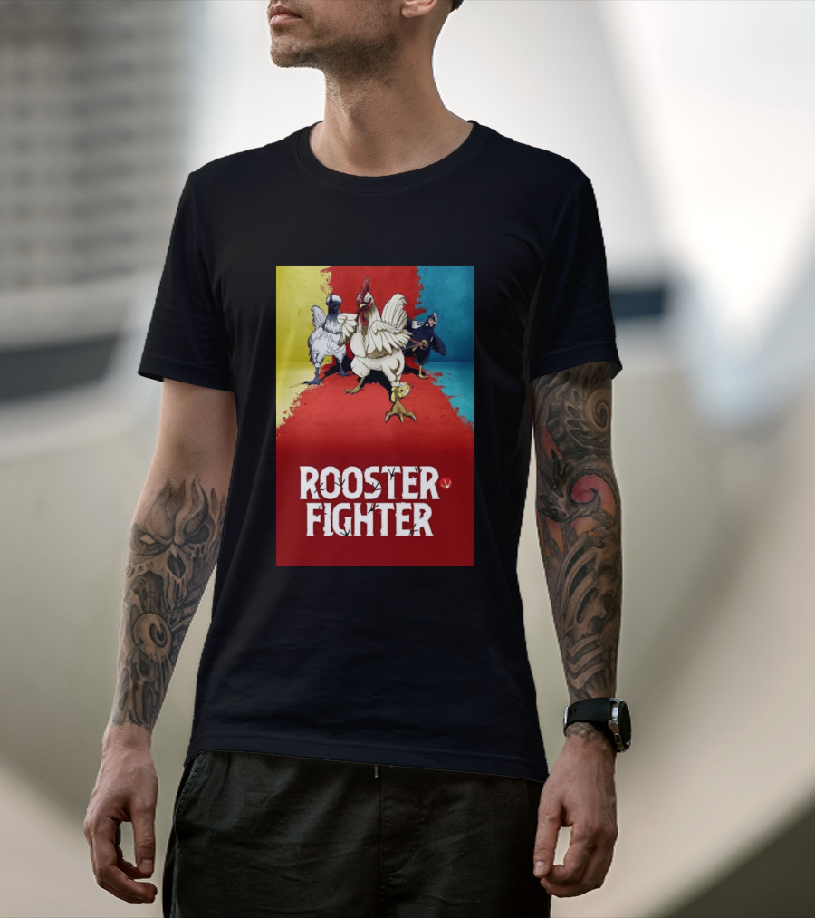 Keiji Rooster Fighter Manga Anime Adventures T-Shirt