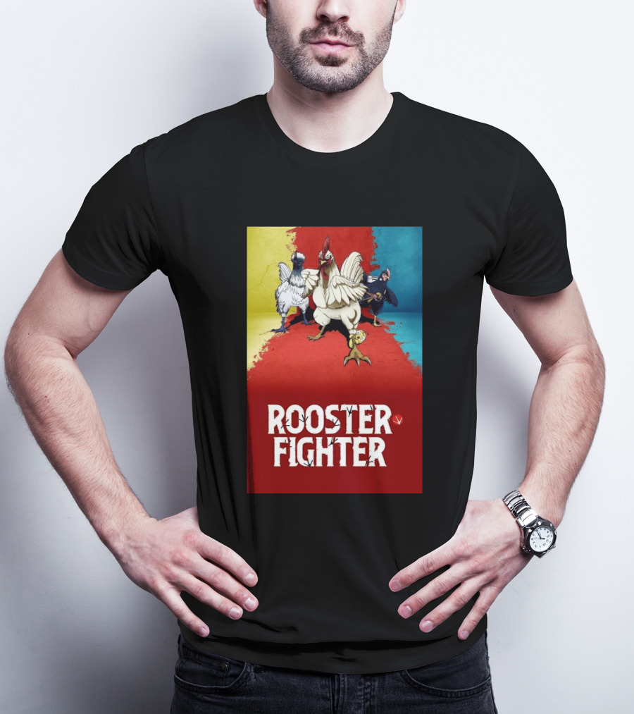 Keiji Rooster Fighter Manga Anime Adventures T-Shirt