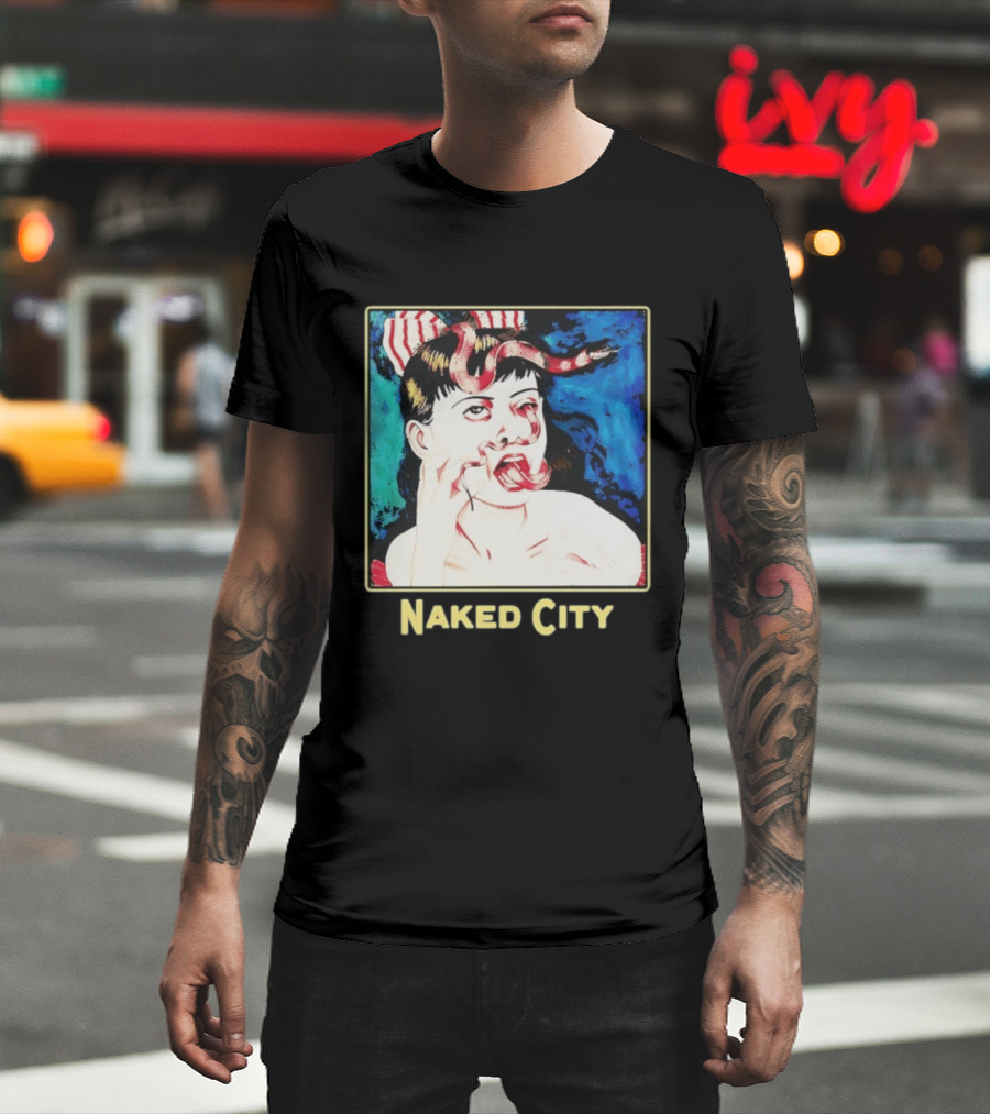 Naked City Surreal Snake John Zorn Avant Garde T-Shirt