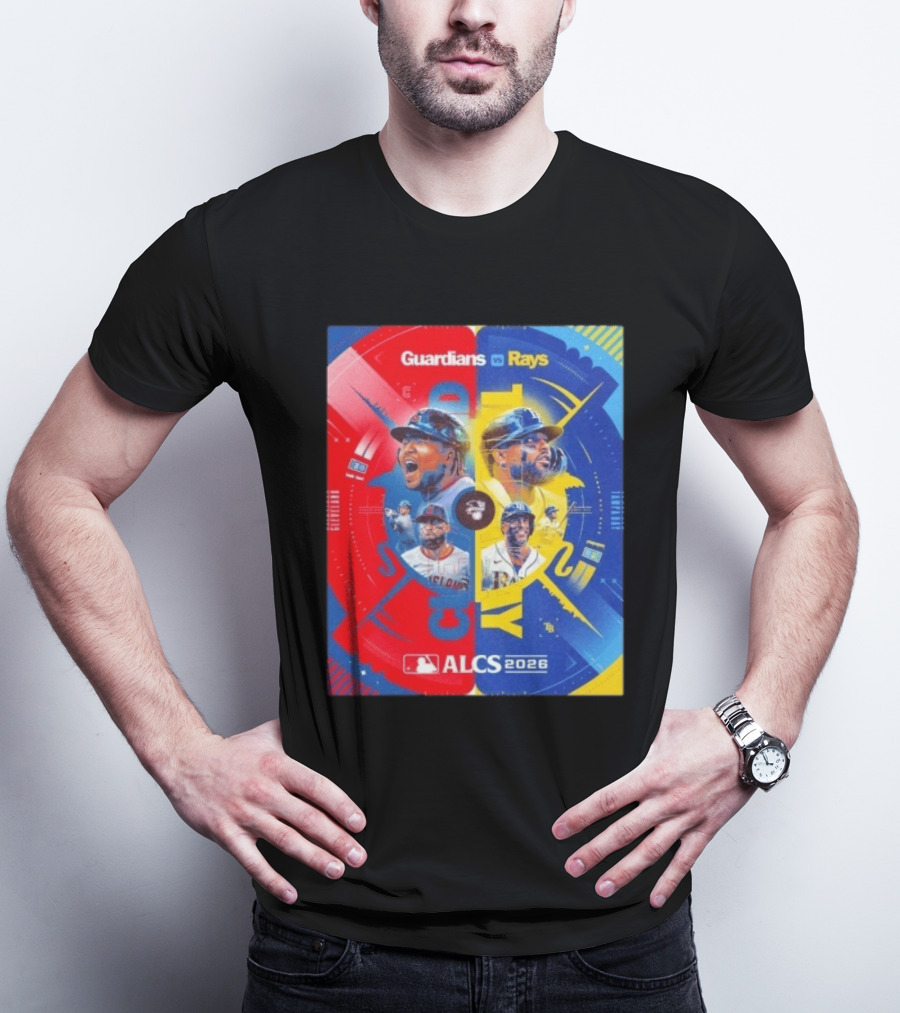 Guardians Vs Rays ALCS 2026 MLB Matchup T-Shirt