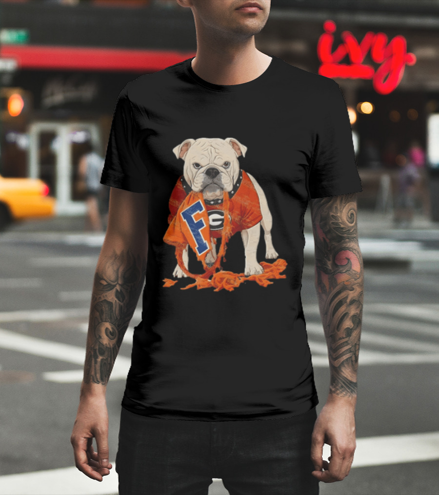 Dawgs Rivalry UGA Bulldogs Defeat Florida Gators Showdown T-Shirt