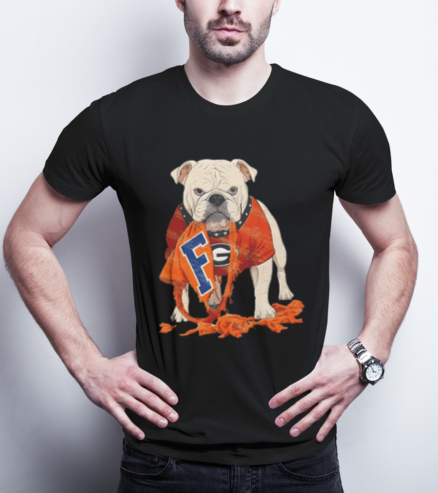Dawgs Rivalry UGA Bulldogs Defeat Florida Gators Showdown T-Shirt