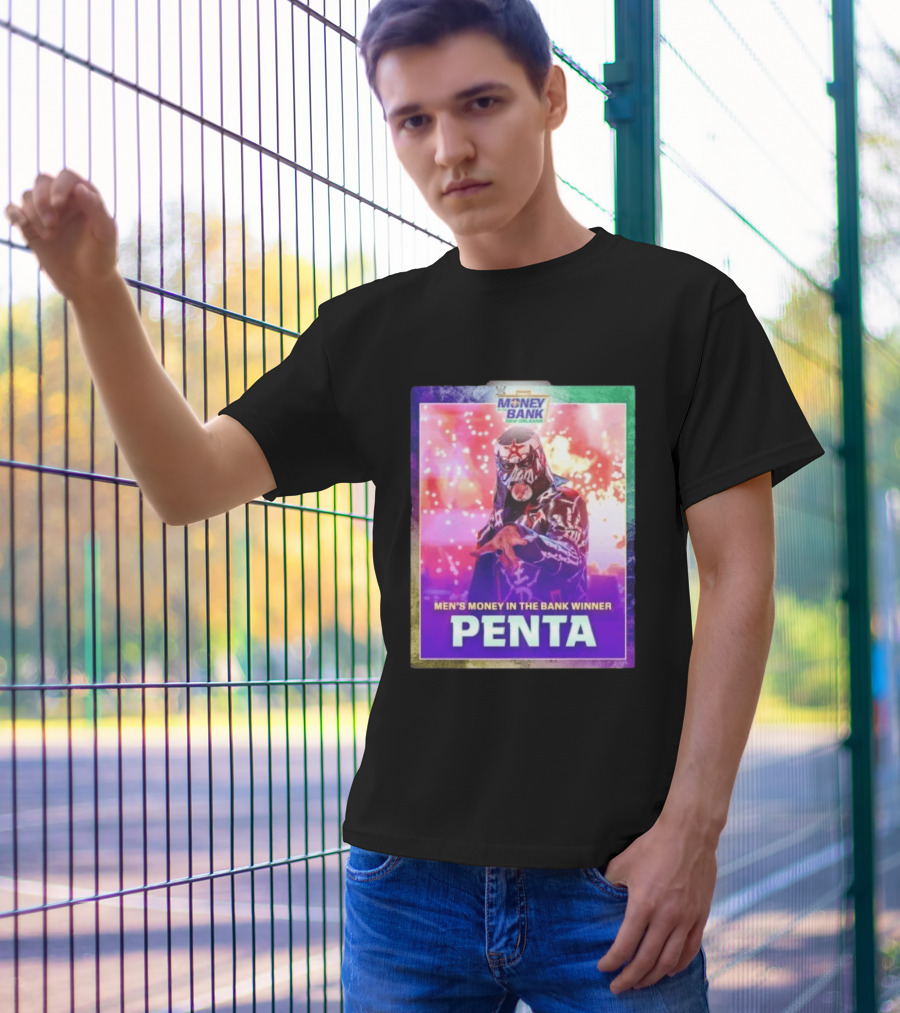 Penta Men's Money In The Bank Winner New Orleans Wrestler T-Shirt