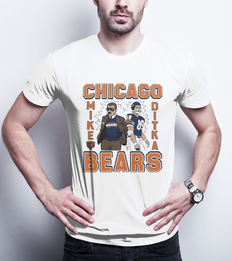 Chicago Bears Mike Ditka 89 Player T-Shirt