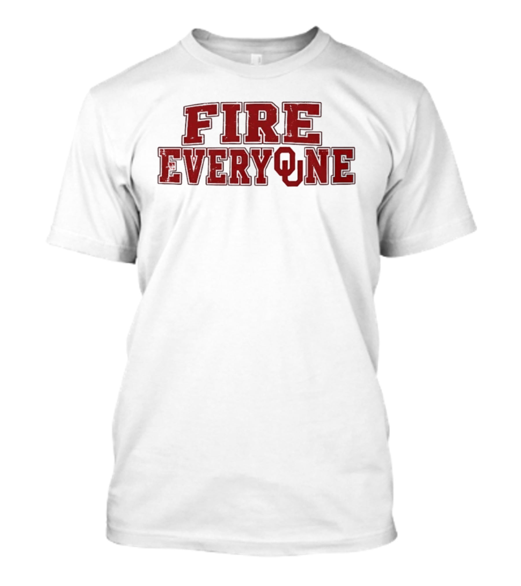 FIRE EVERYONE Oklahoma Sooners OU College Football T-Shirt