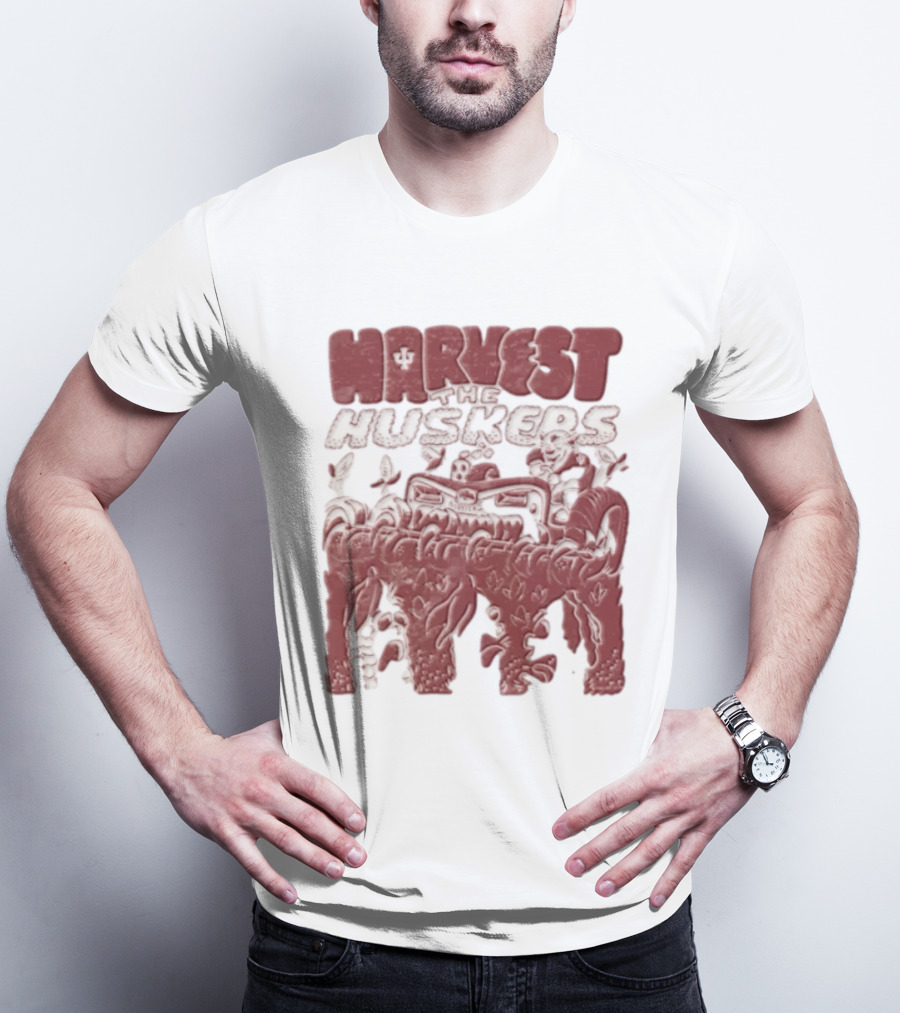 Harvest The Huskers Indiana Hoosiers Vs Nebraska Corn Battle T-Shirt