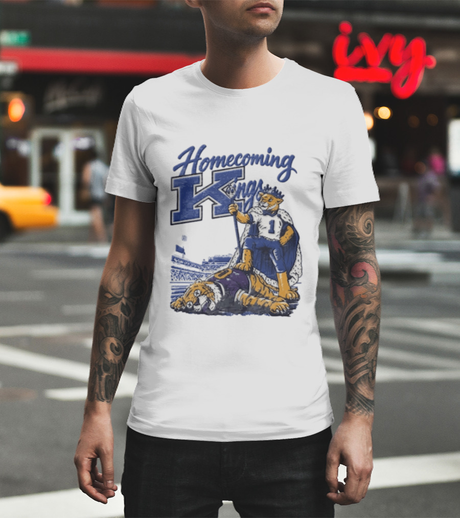 Homecoming Kings Victory Kentucky Wildcats Triumph Over Tigers Week 6 T-Shirt
