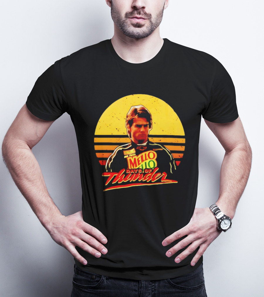 Cole Trickle Mello Yello Days Of Thunder Racing T-Shirt