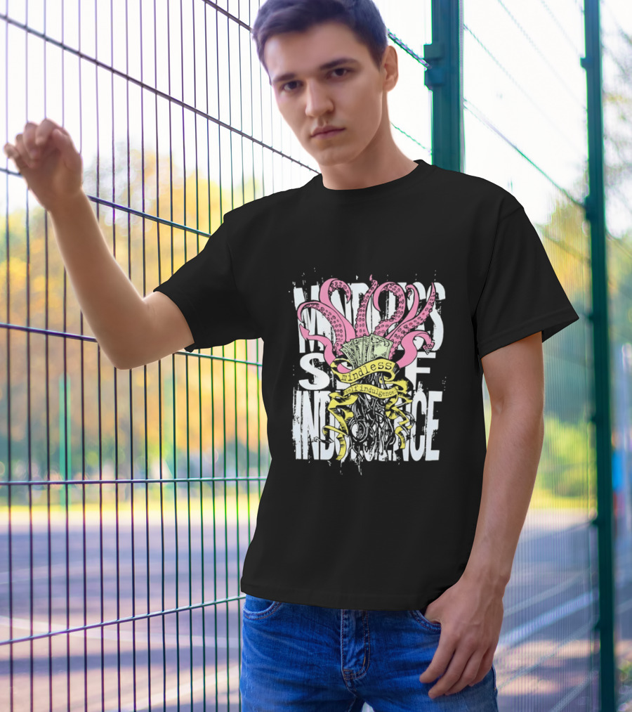 Mindless Self Indulgence Octopus Cash Tentacles T-Shirt