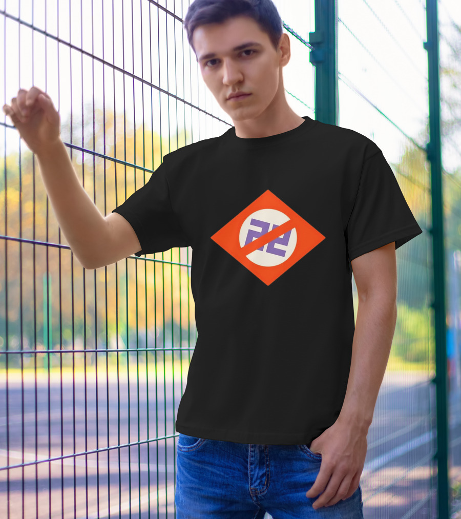 No Nazis Anti Fascist Political Protest T-Shirt