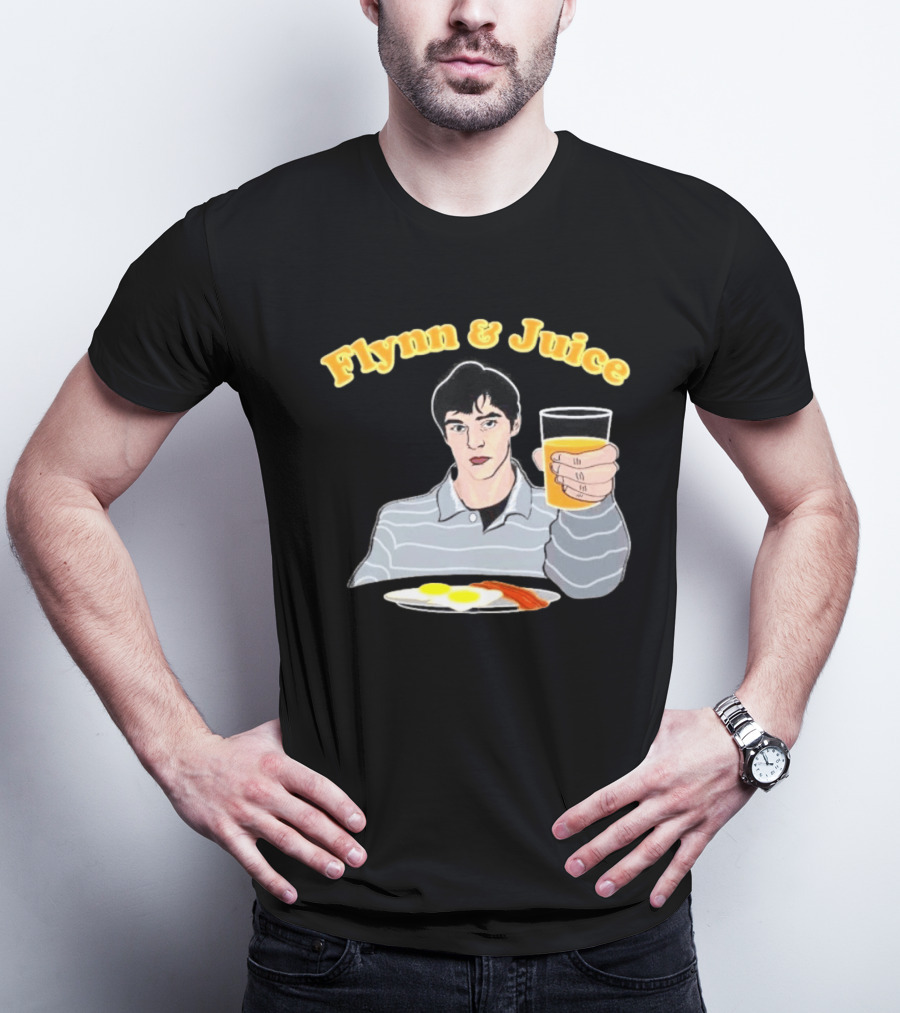 Flynn & Juice Walter White Jr Breaking Bad Breakfast Scene T-Shirt