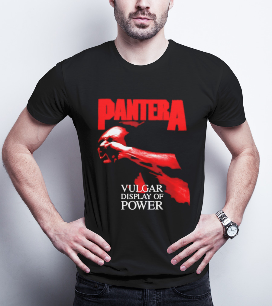 Pantera Vulgar Display Of Power Heavy Metal Album T-Shirt