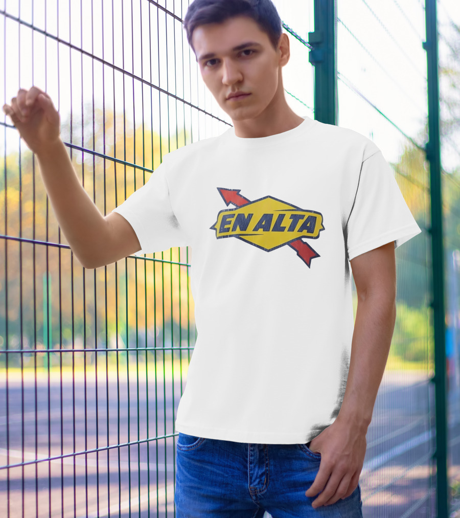 EN ALTA Distressed Urban Streetwear Arrow T-Shirt