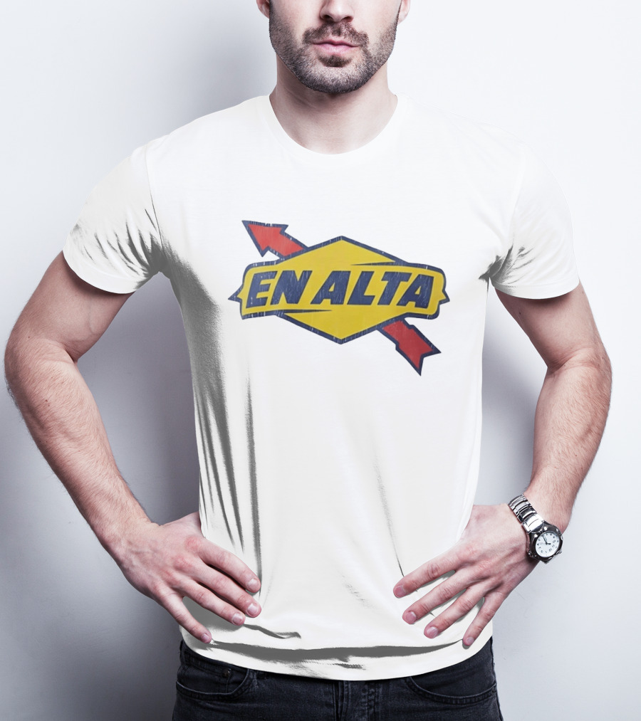 EN ALTA Distressed Urban Streetwear Arrow T-Shirt