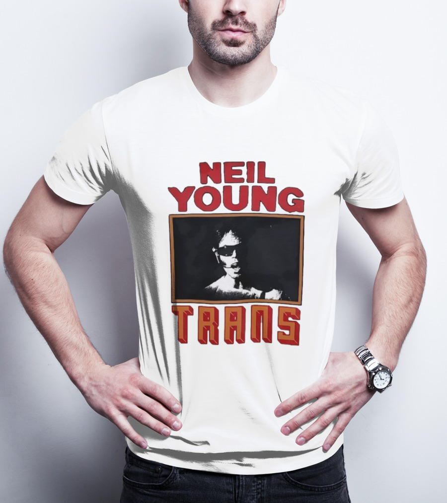 Neil Young Trans Album Cover T-Shirt