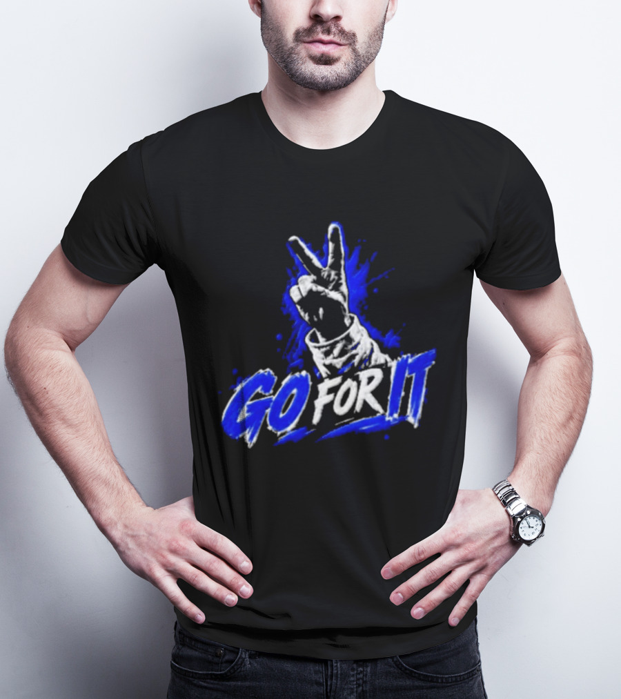Kentucky Football Two Finger Peace Sign Coach Will Stein Go For It T-Shirt