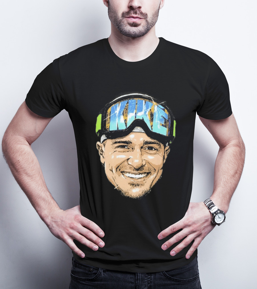 Kike Hernandez Dodgers Number 8 Face Goggles T-Shirt