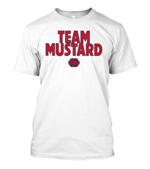 Team Mustard Hot Dog Condiment Food Lovers T-Shirt