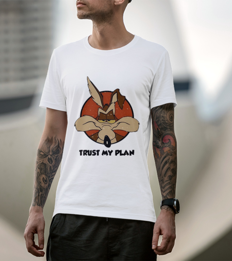 Wile E Coyote Trust My Plan Looney Tunes T-Shirt