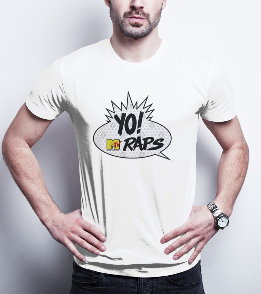Yo MTV Raps Music Television Hip Hop T-Shirt
