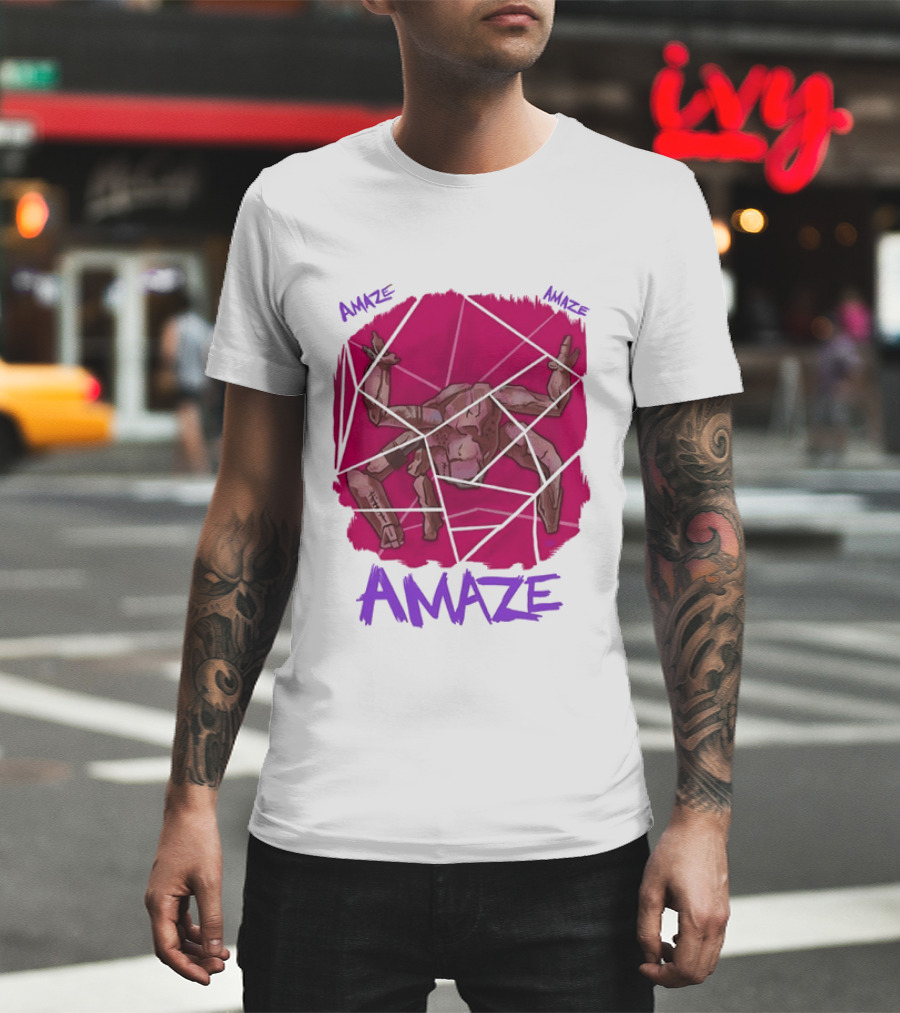Amaze Rocky Crab Project Hail Mary Andy Weir Inspired Fusion T-Shirt