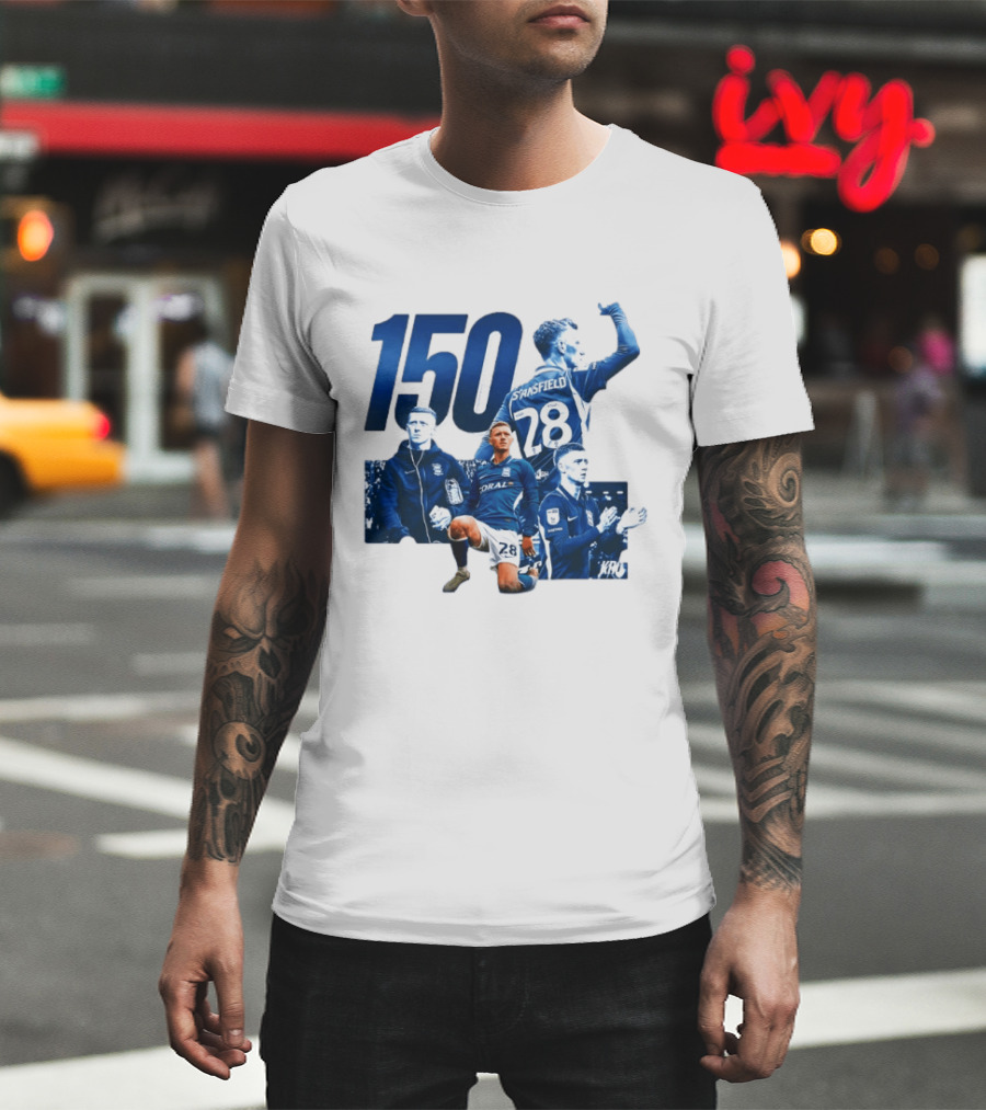 Jay Stansfield 150 Appearances Birmingham City Football Club T-Shirt