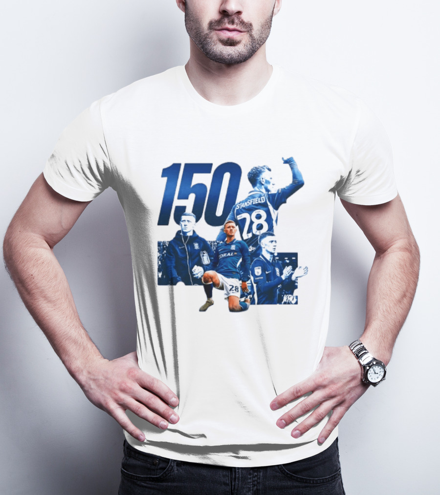 Jay Stansfield 150 Appearances Birmingham City Football Club T-Shirt