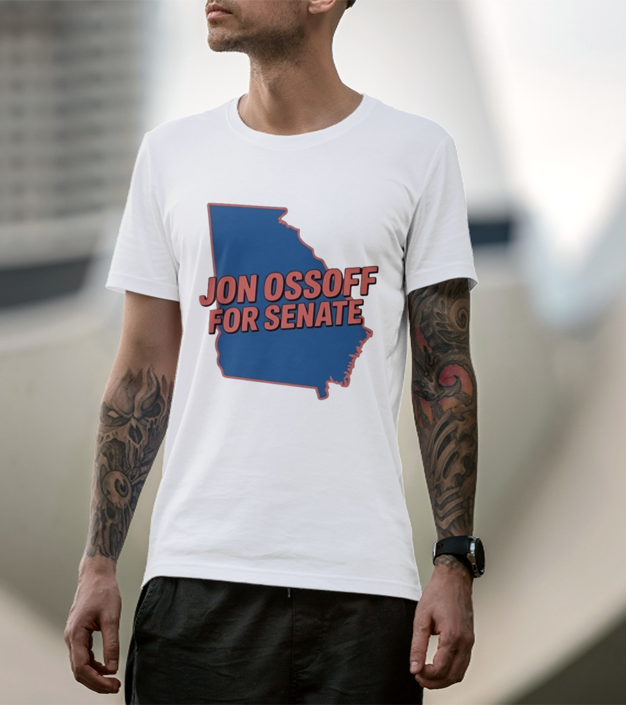Jon Ossoff For Senate Georgia Map Election T-Shirt