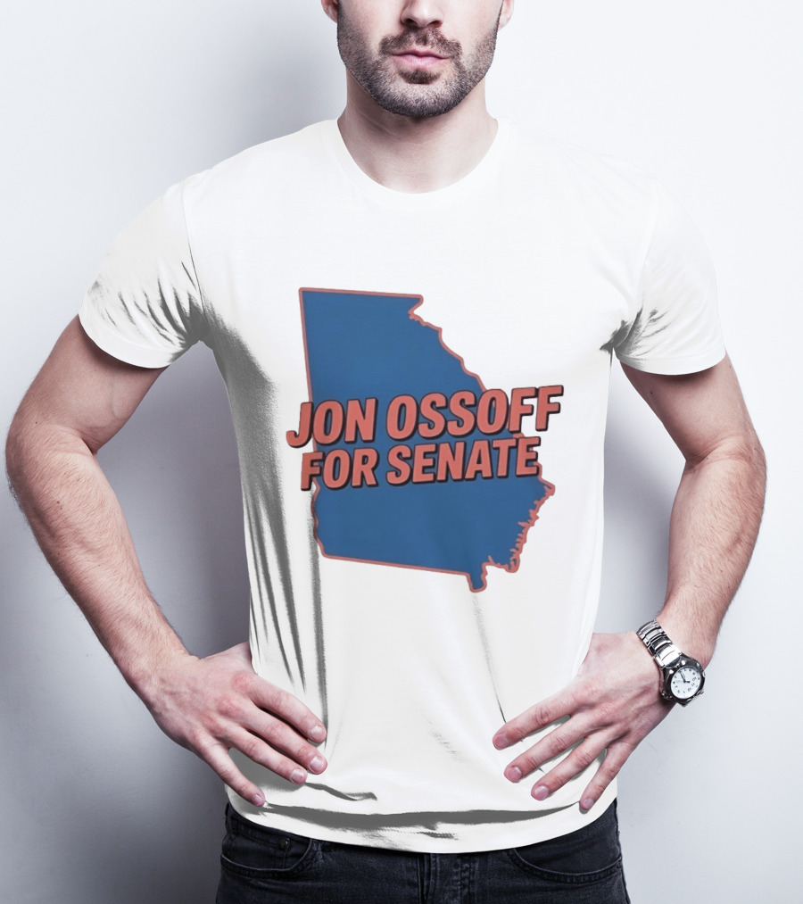Jon Ossoff For Senate Georgia Map Election T-Shirt