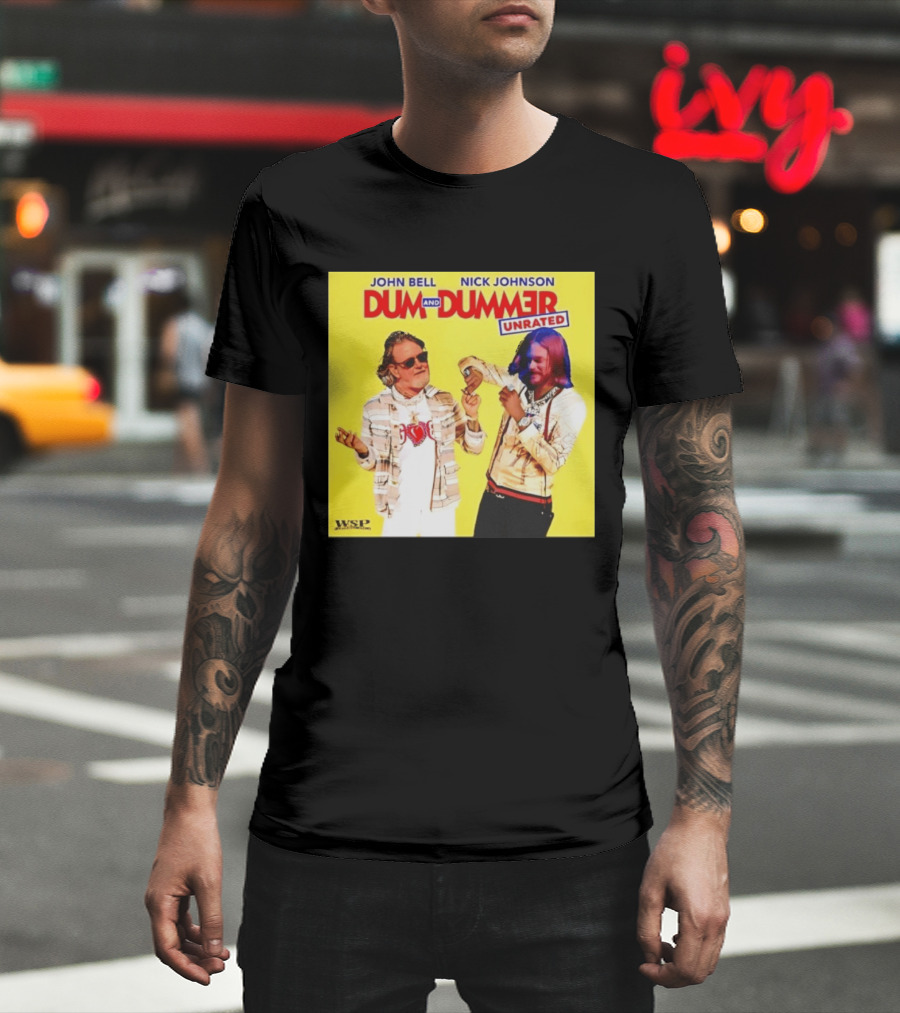 John Bell Nick Johnson Dum And Dummer Unrated MLB WSP T-Shirt