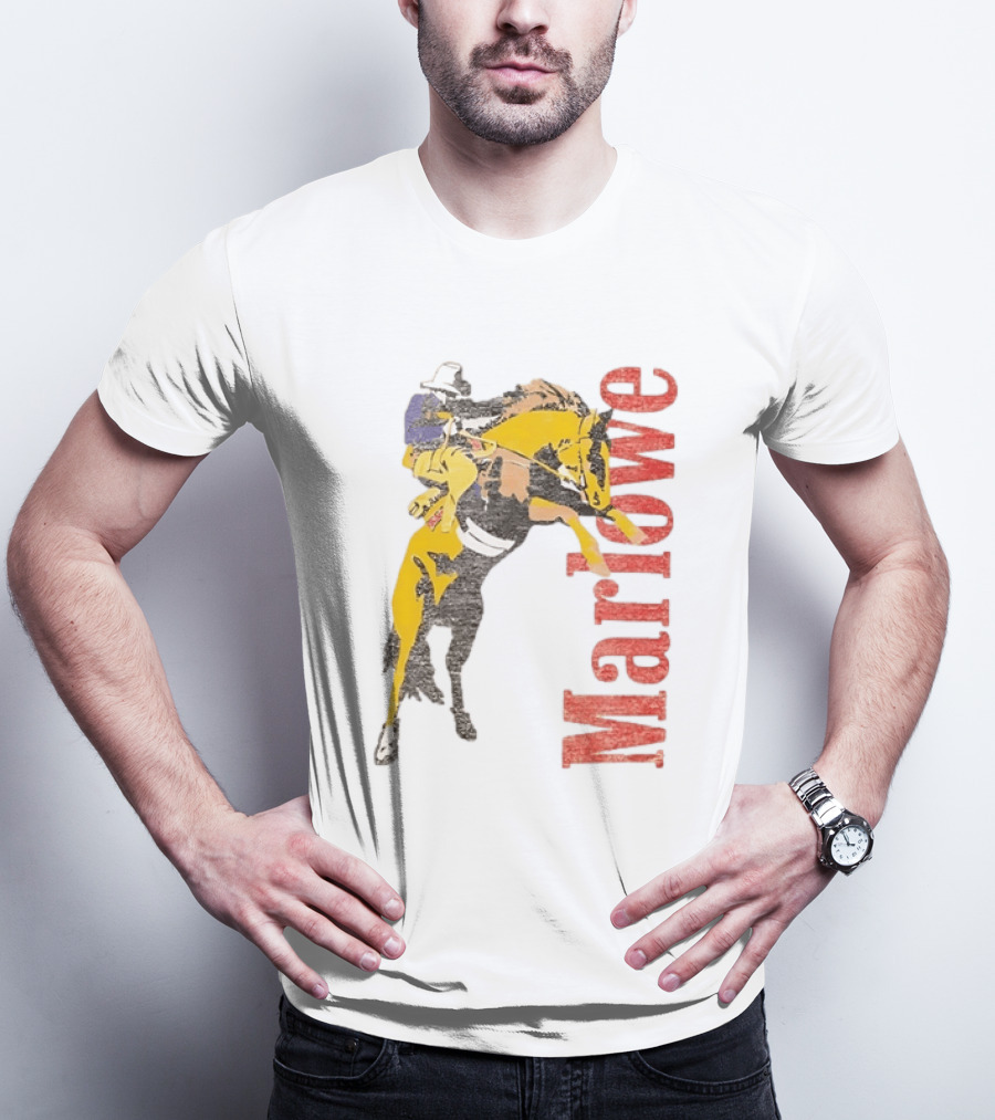 Marlowe Cowboy Horse Rider Western T-Shirt
