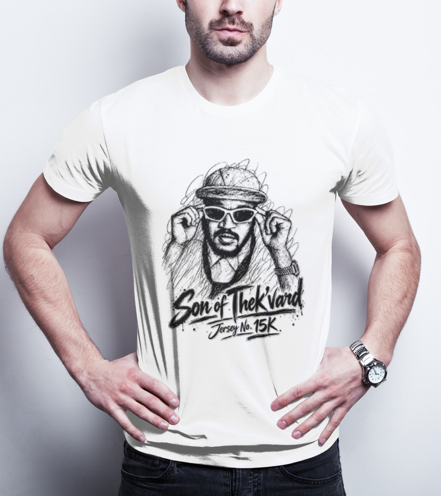 Son Of Thekvard Jersey No 15K Bold Sketch T-Shirt