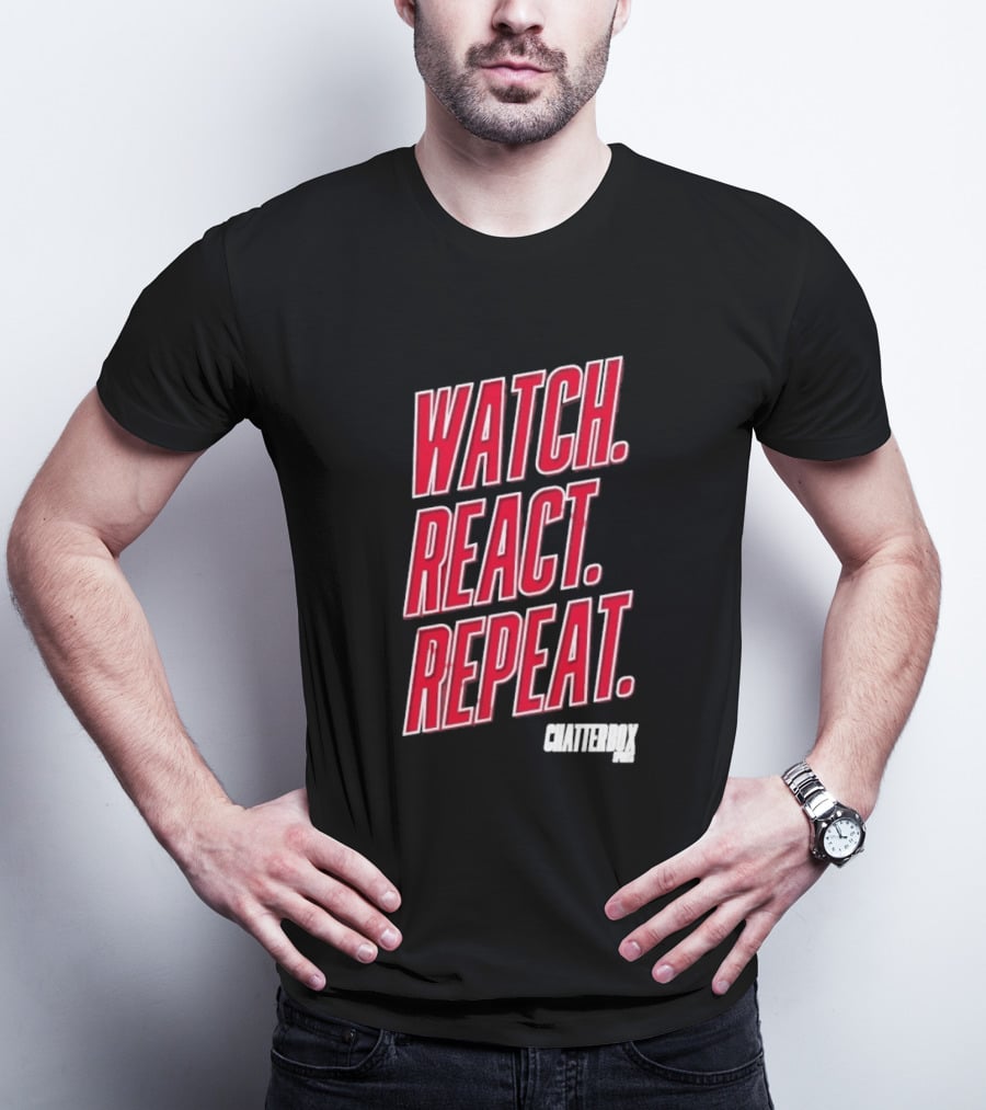 REACT REPEAT Chatterbox Sports T-Shirt