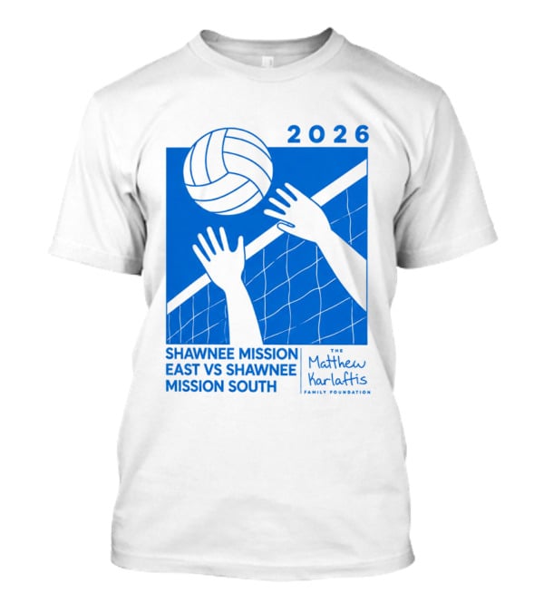 Shawnee Mission East Vs Shawnee Mission South Volleyball 2026 T-Shirt