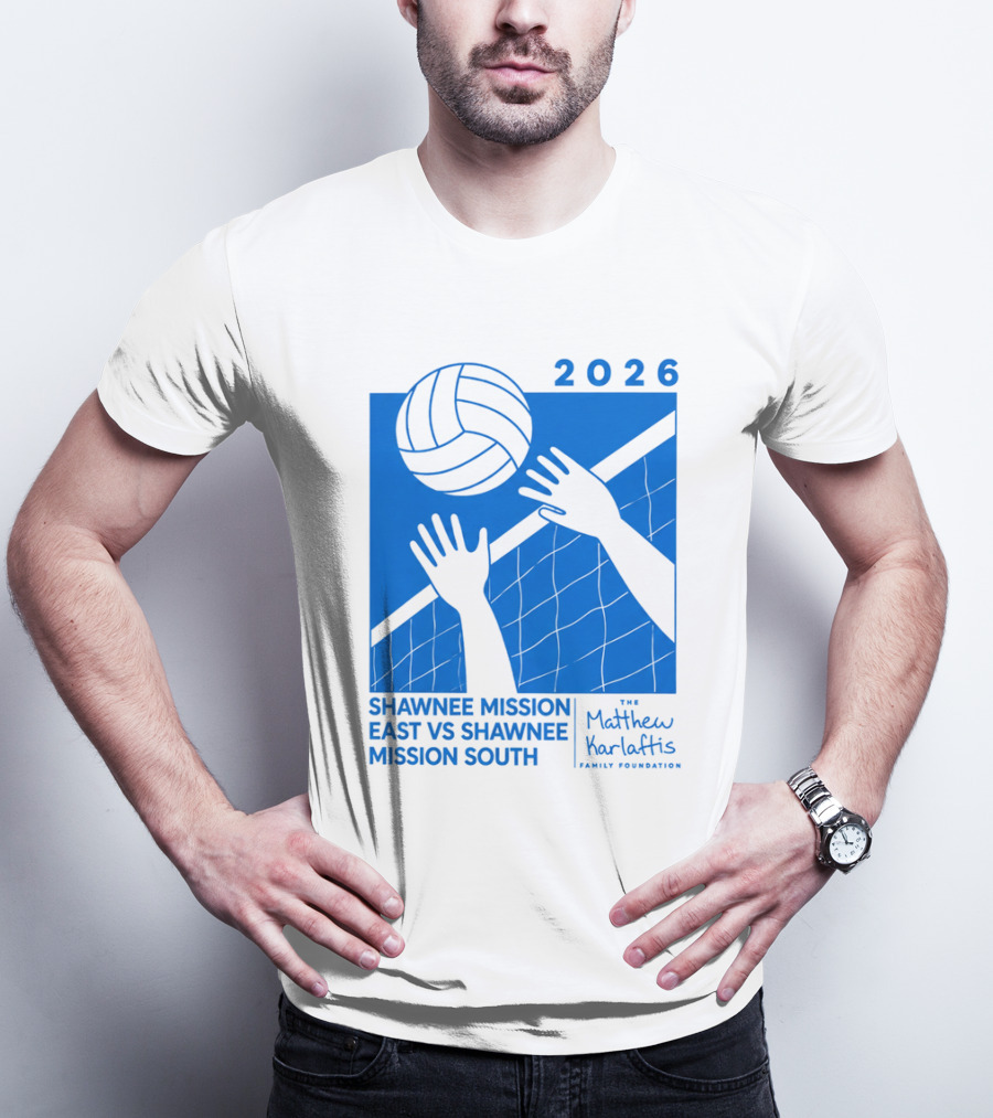Shawnee Mission East Vs Shawnee Mission South Volleyball 2026 T-Shirt