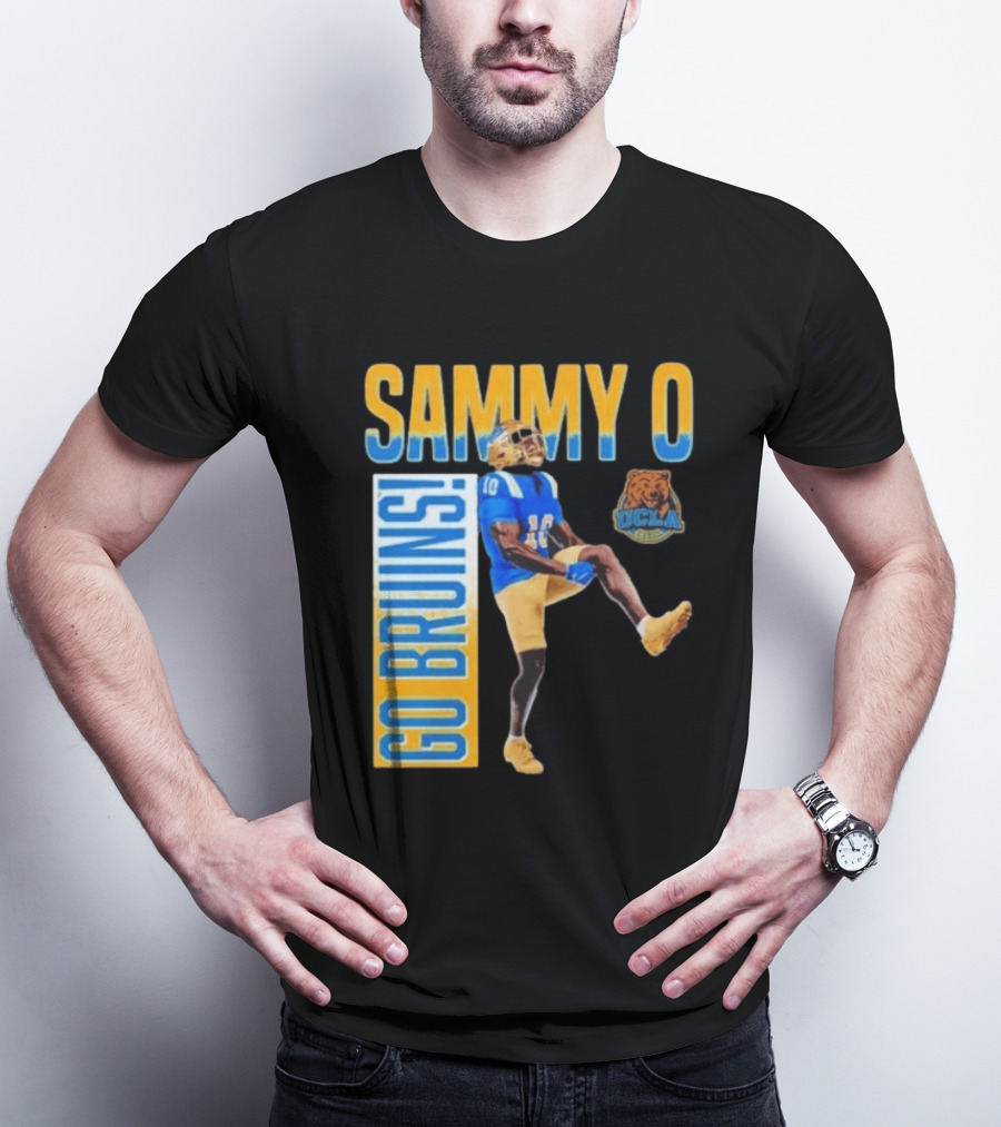 UCLA Bruins No 10 Sammy O Go Bruins College Football T-Shirt