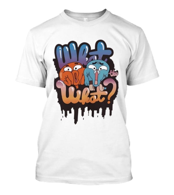 Gumball And Darwin What The What Cartoon Network What The What T-Shirt