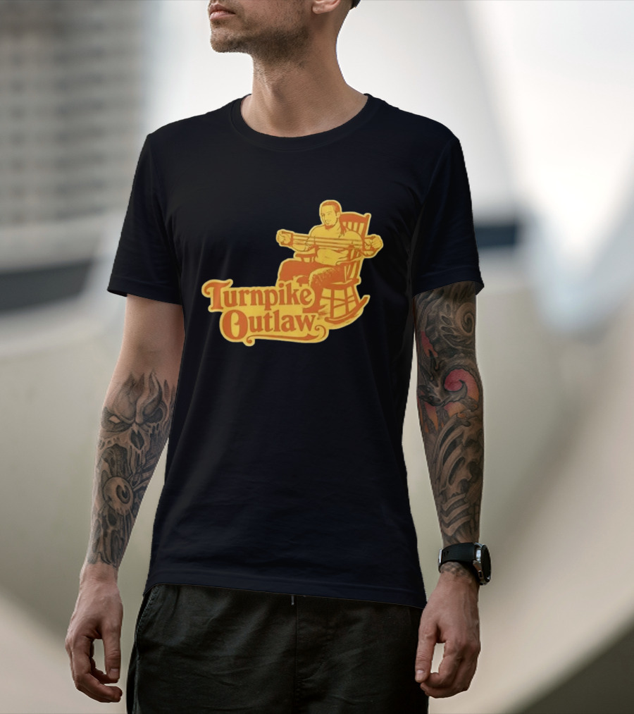 Turnpike Outlaw Rocking Chair Workout T-Shirt